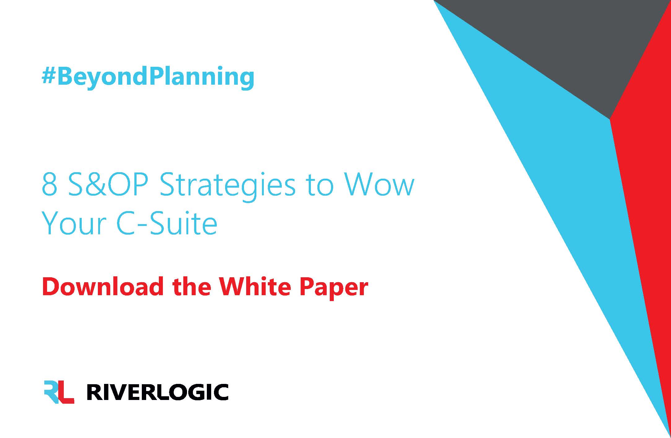 S&OP Process Strategies | River Logic